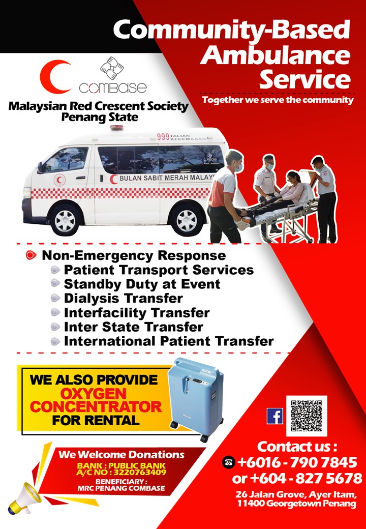 Ambulance Service – Malaysian Red Crescent Society Penang State